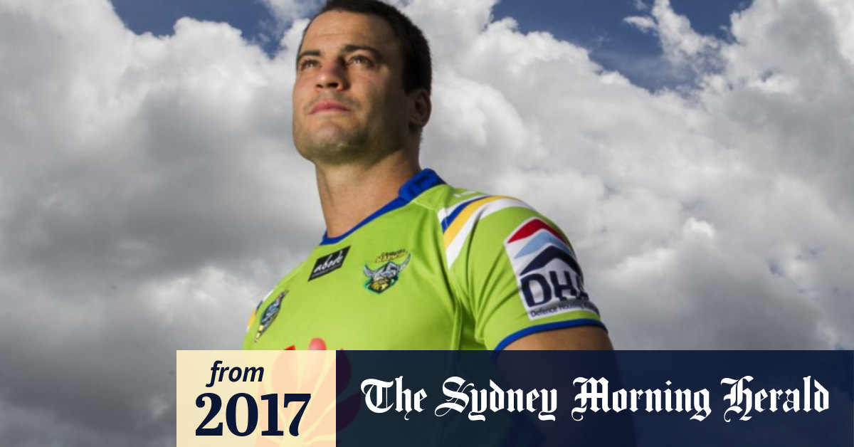 When he couldn't do a push-up former Canberra Raiders captain David ...