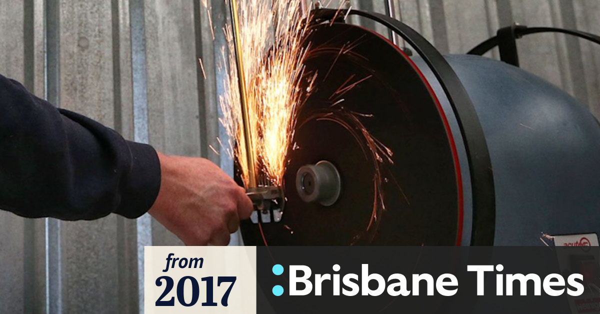 Man burned after grinder catches fire in Gold Coast factory