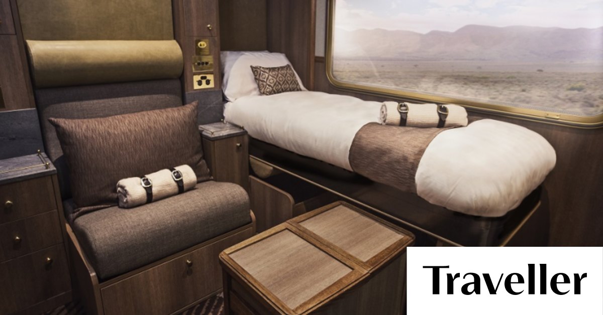Australia's most luxurious train carriage