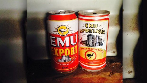 Emu Export 'bush chook' beer takes flight from Perth to Melbourne