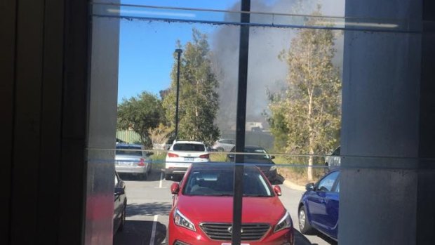 Smoke billows over Perth high school as house cops $40k damage from fire