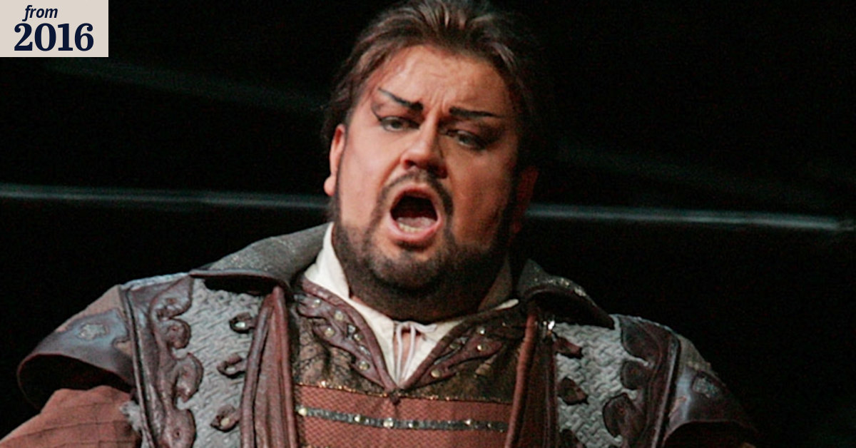 Johan Botha, one of opera's largest characters - in stature, voice and ...