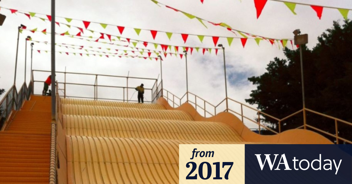 'Big Yellow Slide' retires: iconic Perth Royal Show ride torn down ...