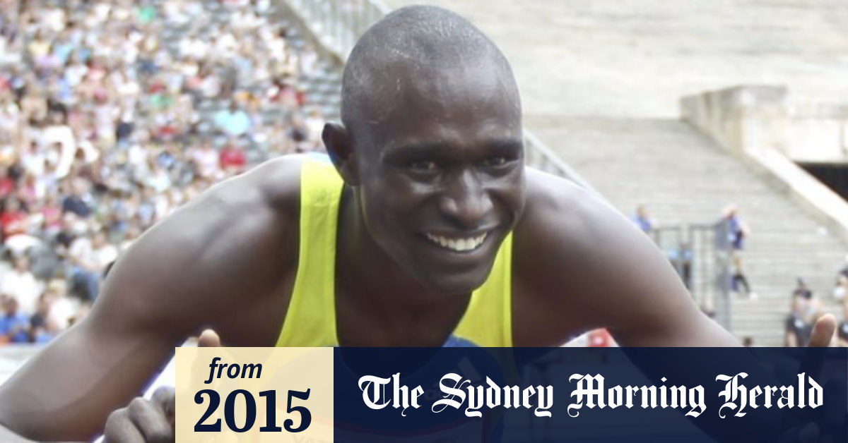 Alex Rowe chases David Rudisha, 800m national record