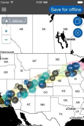 Flyover Country: New app tells plane passengers what they are flying over