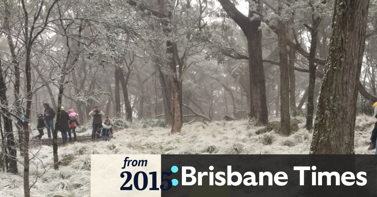 Brisbane weather: Snowfall just south of Queensland border