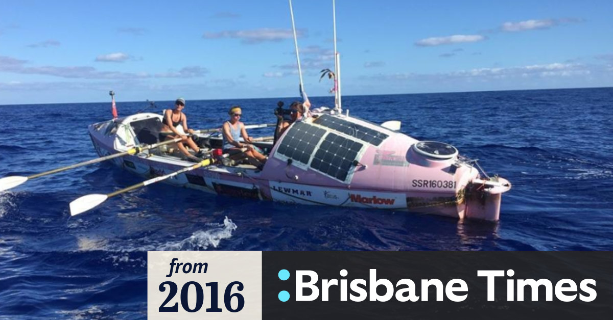 Women make history by rowing across Pacific Ocean