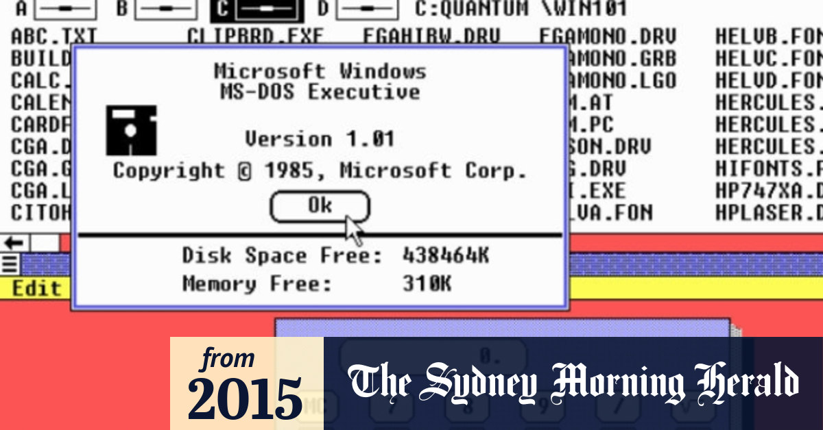 Windows 1.0 review: looking back to the start of Microsoft's endeavour ...