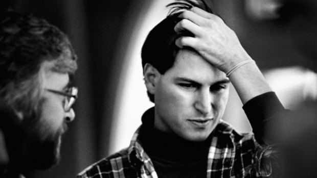 young steve jobs