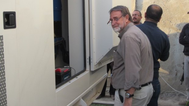 An Australia Day honour in Baghdad for embassy contractor Greg Fletcher
