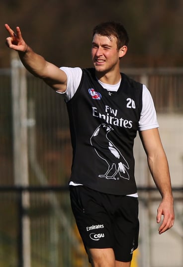 Collingwood's injury-plagued Ben Reid in frame for season-opener