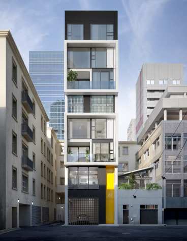 Super-thin apartment building for Melbourne CBD