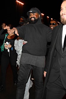 Kanye West makes runway debut at Paris, speaks of 'battles ahead ...
