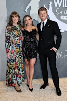 The third annual Steve Irwin Gala in Las Vegas: Robert Irwin and Terri ...