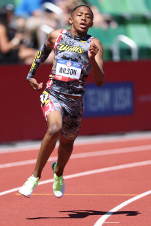 Olympic Games Paris 2024: US sprinter Quincy Wilson, 16, set to become ...
