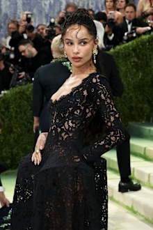 Met Gala 2026: Zoe Kravitz hides strategically hides Harry Styles ...