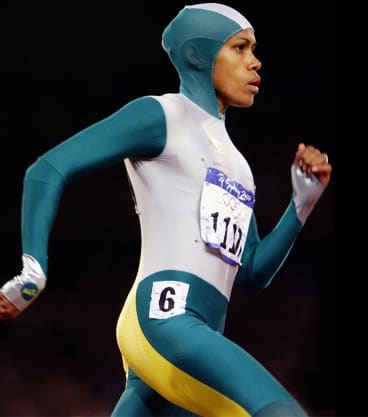 Cathy Freeman's Olympic bodysuit inspires space suit