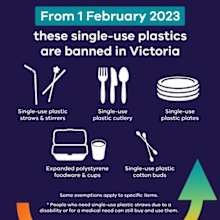 Single use plastic ban Victoria: Ban on single-use plastic and ...
