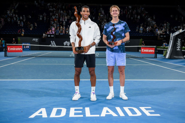 Adelaide International 2025 mens final: Felix Auger Aliassime v Sebastian Korda result