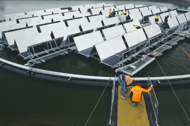 Start-up Infratech's floating solar rafts hold promise for Australia's ...