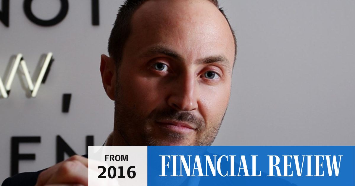 Unita Group's Rob Rowe debuts on BRW Young Rich list