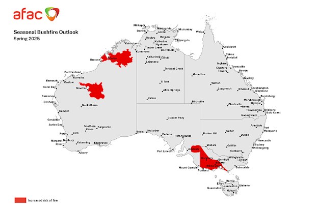Spring weather forecast Australia 2025: A warmer and wetter spring in ...