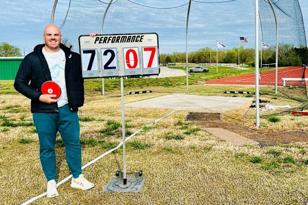 Athletics news 2025: Matthew Denny makes Australian history with record ...