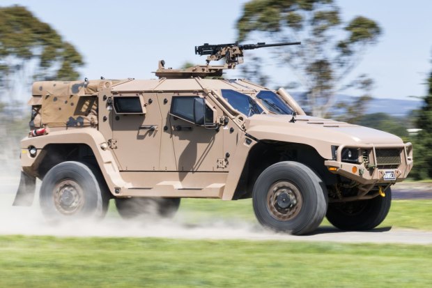 Army's new Hawkei armoured 4WD: a Toorak tractor with a mounted machine gun