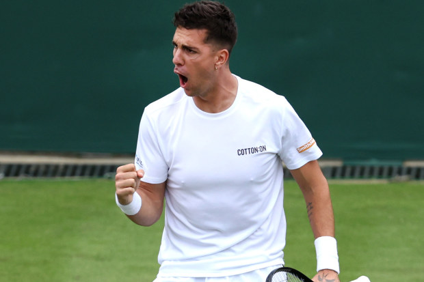 Wimbledon 2024: Thanasi Kokkinakis beats Felix Auger-Aliassime, Australian results day three