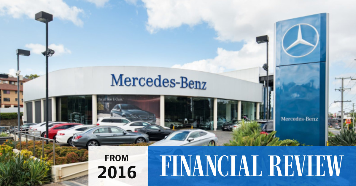 Mercedes dealership on offer at $35m with Autosports float tenant