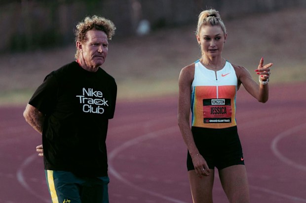 Athletics news 2026: Jessica Hull's dad and coach Simon blasts reports ...