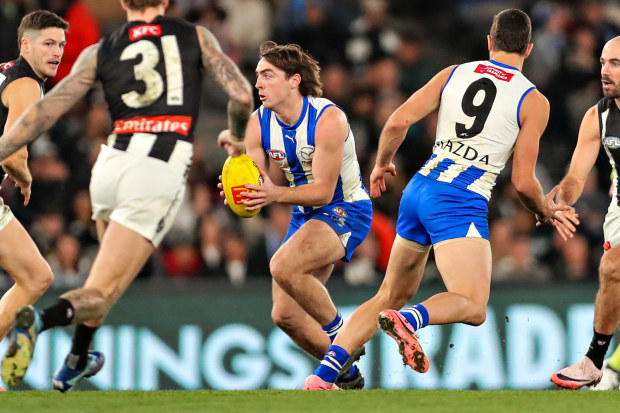 AFL news 2025, North Melbourne Kangaroos young gun George Wardlaw ...