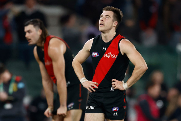 AFL News 2024: St Kilda trade bid for Essendon captain Zach Merrett ...