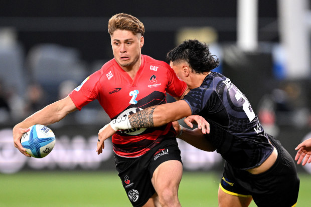 Super Rugby 2025 | Crusaders beat Hurricanes, highlights, Kyle Preston ...