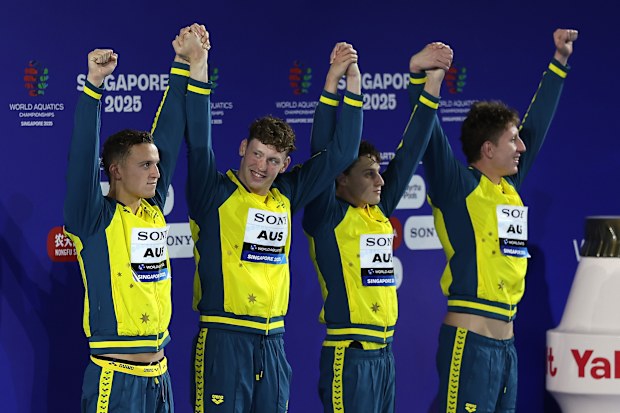 Swimming world championships 2025: Flynn Southam, Kai Taylor, Max ...