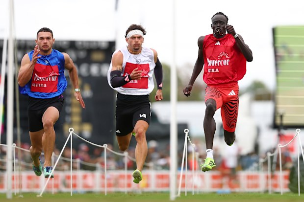 Gout Gout, Lachlan Kennedy Stawell Gift 2025 semi-final exits ...