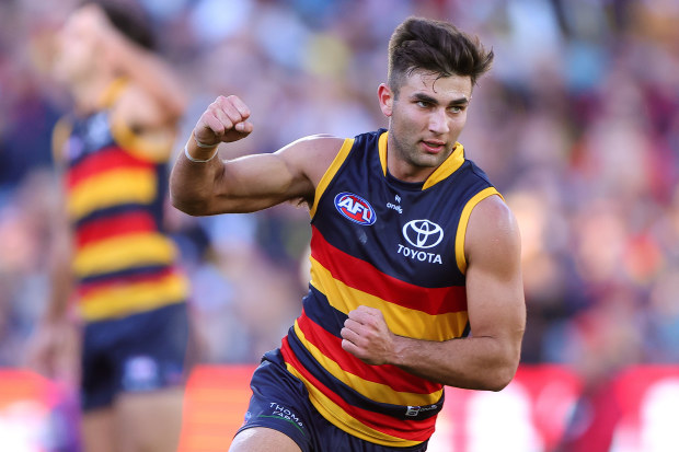 AFL News 2024: Adelaide Crows vs Collingwood, Josh Rachele goalkicking, MCG