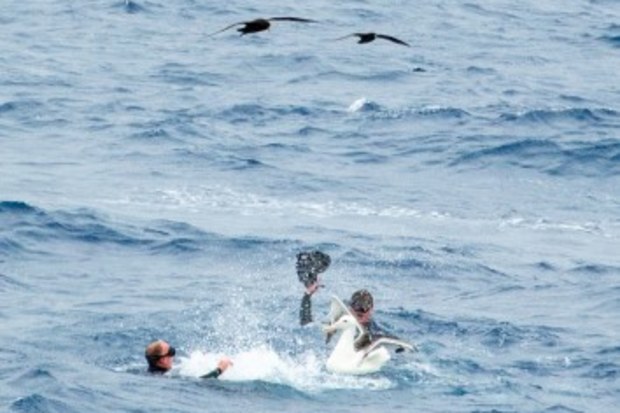 Point Nemo: British explorer becomes first person ever to swim at ...