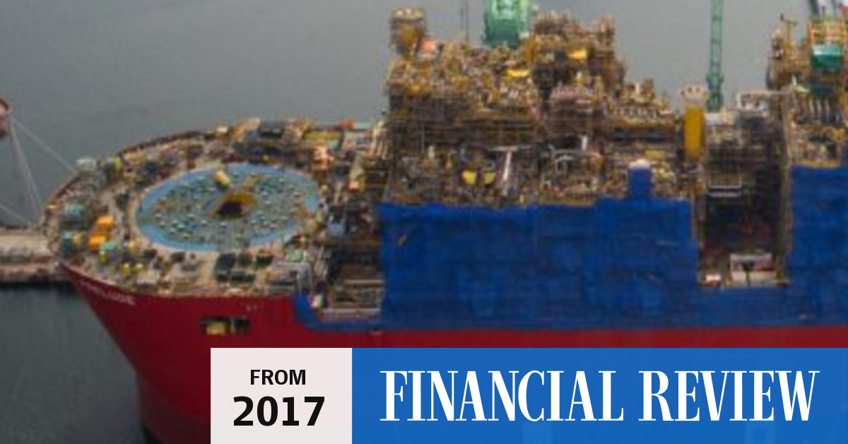 Shell's Prelude floating LNG vessel sails away from Korean yard