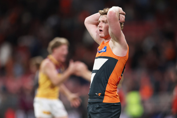 AFL News 2024: GWS vs Brisbane semi-final, Giants loss after 44-point ...