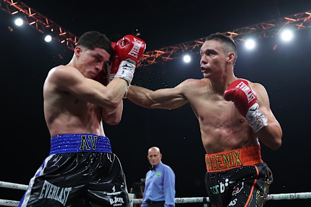 Tim Tszyu vs Anthony Velazquez boxing fight 2025: Tszyu defeats ...