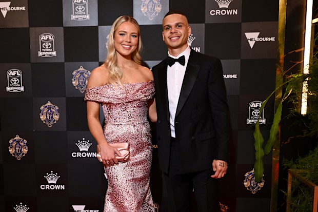 AFL player Bobby Hill and partner Georgia Devlin welcome third child ...