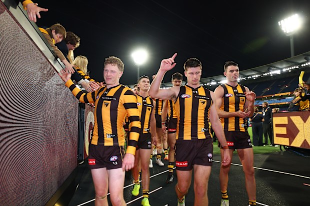 AFL news 2026: Hawthorn's Nick Watson accuses Sydney Swans fans of ...