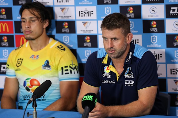 NRL news 2026: Gold Coast Titans coach Josh Hannay bristles over ...