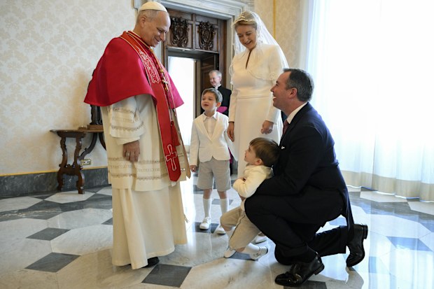 Royal siblings meet Pope Leo as their mother Grand Duchess Stephanie ...