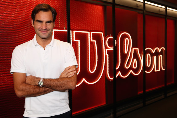 Tennis News 2024: Roger Federer new tennis racket, Wilson, inspiring ...