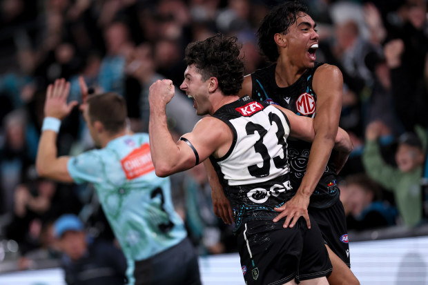 AFL News 2024: Port Adelaide vs Hawthorn, Darcy Byrne-Jones winning ...
