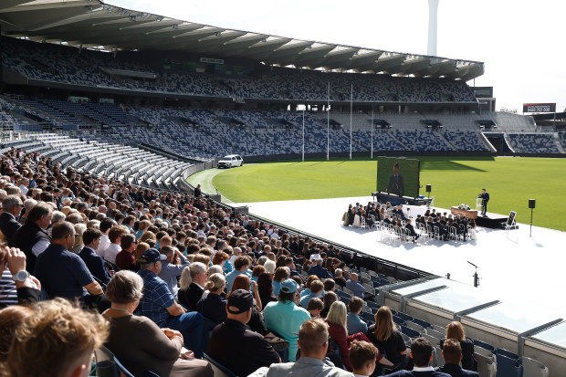 AFL news 2025: Troy Selwood funeral, Joel Selwood eulogy, Kardinia Park ...