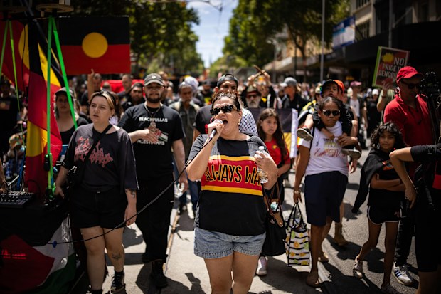 Tens of thousands join 'Invasion Day' rallies across the country | Nine ...