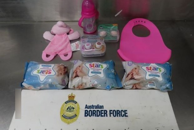 Cocaine, ketamine being concealed inside baby wipes in 'disturbing' new ...
